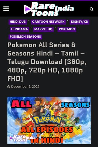 How To Watch Pokemon All Season In Hindi (Top 4 Ways)